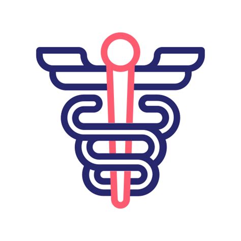 Caduceus Generic Outline Color Icon