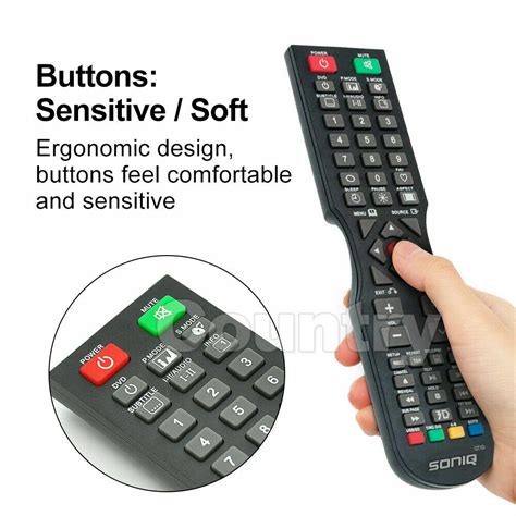 Qt1d Remote Control For Soniq Full Hd Tv E32w13b Au E32w13d Au E40v14a Au New Ebay Australia