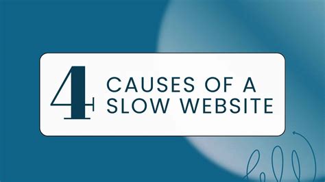 Causes Of A Slow Website Marc Hyde Creative