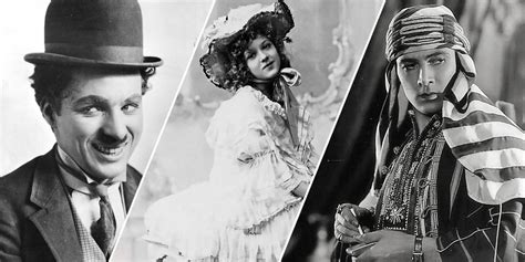 10 Biggest Stars Of The Silent Film Era Ranked