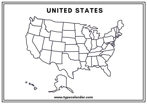 40 Free Printable Blank Us Map Templates Editable Pdf