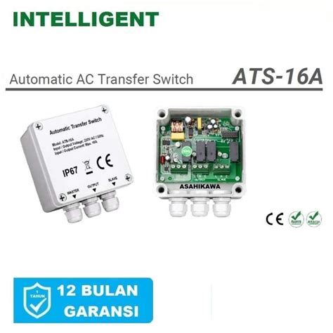 jual intelligent mains switching mains priority circuit 16a 220v