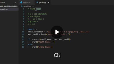 How To Validate Emails With Python And Regex Sahitya Ghosh Posted On The Topic Linkedin