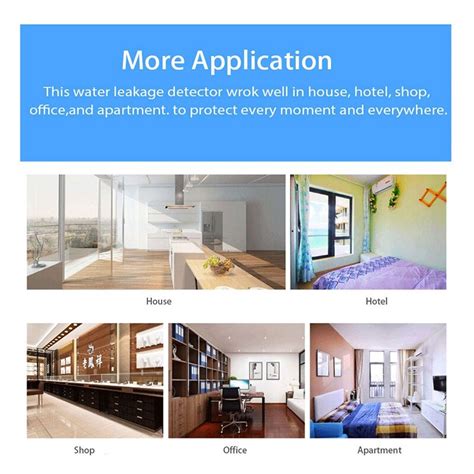 Zigbee Smart Home WIFI Wireless Flooding Senso Grandado