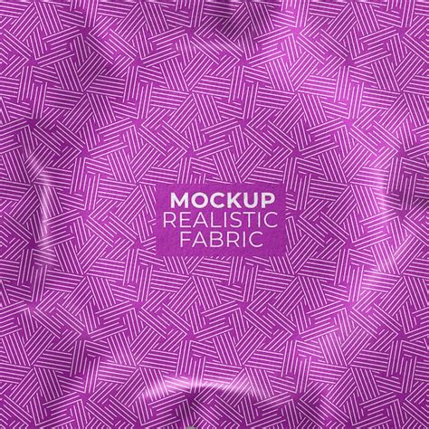 Premium PSD Realistic Fabric Mock Up Design