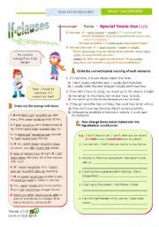 English Exercises Conditional Sentences English Exercises Conditional Sentences