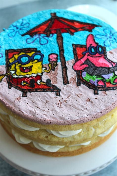 Spongebob Cake The Squeaky Mixer