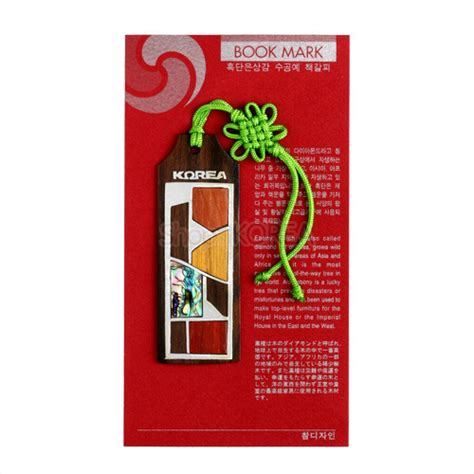 흑단자개 책갈피 조각보 사무용품 기타나전칠기