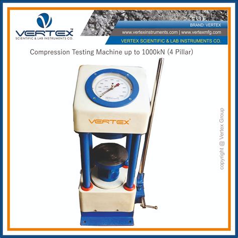 Compression Testing Machine Manual KN Vertex Scientific And Lab Instruments Co ID