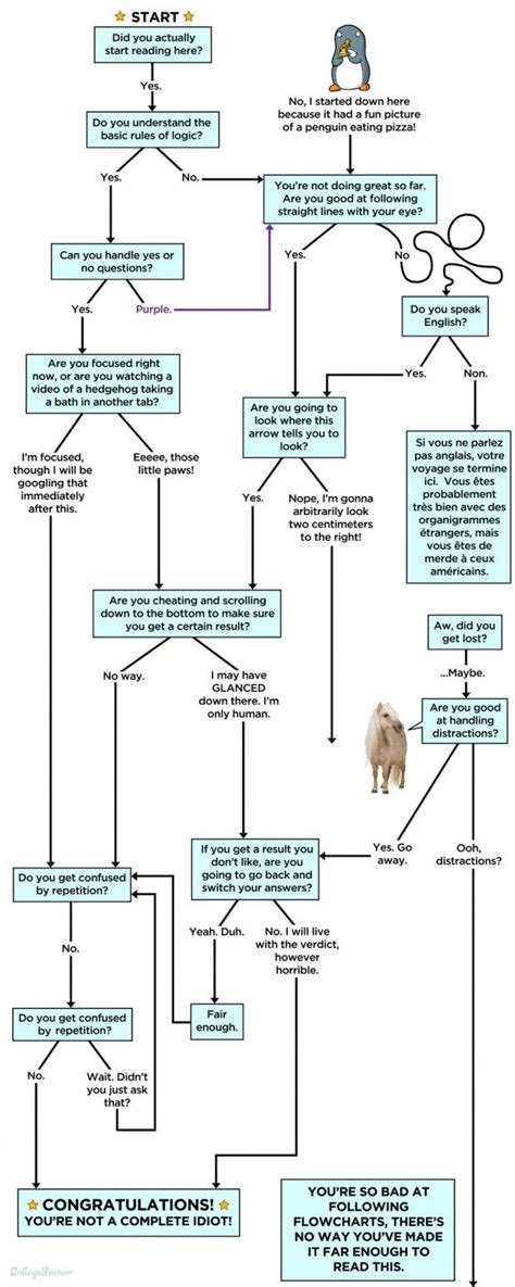 Funny Flow Chart Span Flowchart Flowcharts Collegehumor Neatorama Daylol Flowchart Example