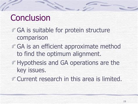 Ppt Genetic Algorithm In Protein Structure Comparison Powerpoint Presentation Id 258732