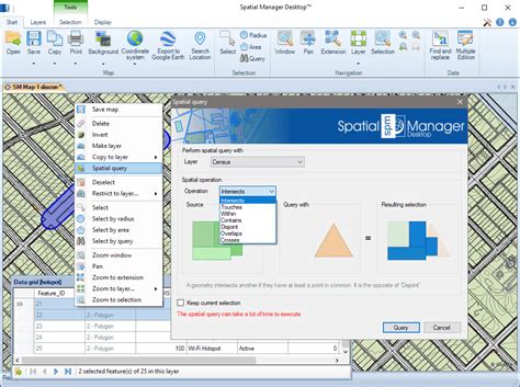 Spatial Manager Desktop Data Management