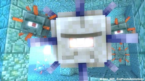 Minecraft Elder Guardian 위치 공격 드롭 등 Moyens Io