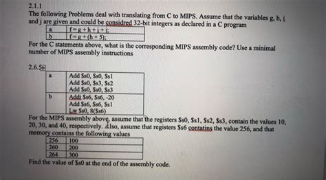 Solved 211 The Following Problems Deal With Translating