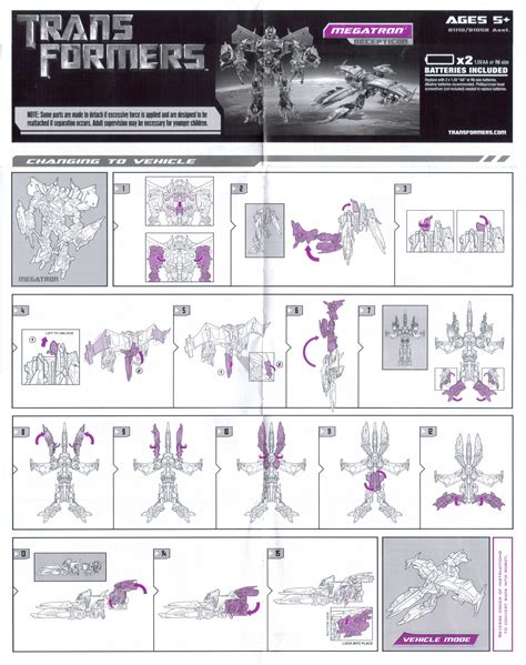 Transformers Kingdom Megatron Instructions At Anthony Davenport Blog