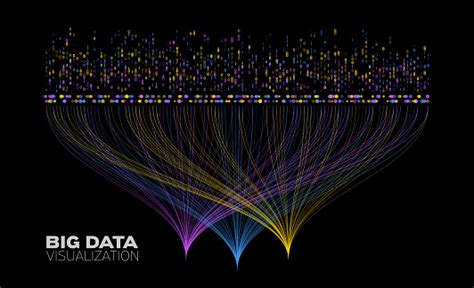 Big Date Visualization Large Streams And Data Collection Binary Code