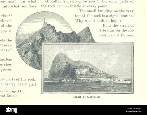 A Vintage Primary School Geography Book With Illustrations Designed To Introduce Young Learners