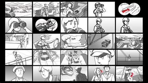 Artstation Storyboard Last Goodbye