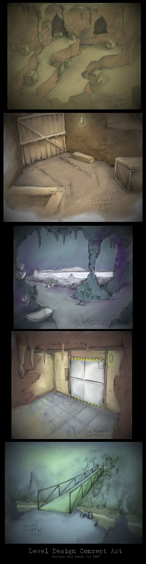Level Design Concept Art By Charfade On Deviantart