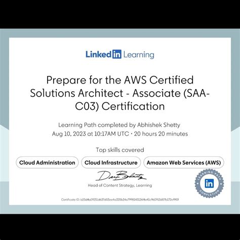 Abhishek B Shetty On Linkedin Aws Soultionarchitect Saa Cloudcomputing