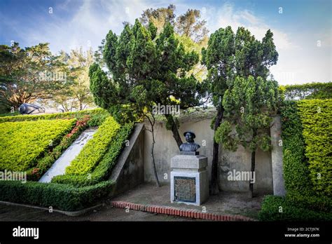 The Bust Of Shen Baozhen In Eternal Golden Castle In Anping Tainan