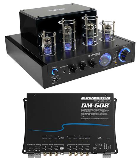 Audiocontrol Dm 608 6 X 8 Out Matrix Dsp Digital Sound Processortube