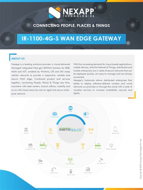 Nexapp Ir11004gs Wan Edge Gateway Pdf Pdf
