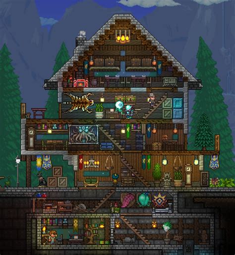 Terraria Npc House Truffles House Made With Chads Furniture Mod