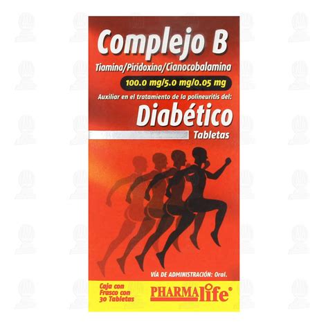 Complejo B Pharmalife B 1000 Mg50 Mg005 Mg Tabletas Rappi