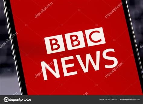 Bbc News Mobile Logo App Screen Smartphone Iphone Macro Bbc — Stock Editorial Photo © Primakov