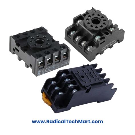 General Relay Bases My 2 My 4 Mk 2 Mk 3 High Quality 8 To 14 Pin