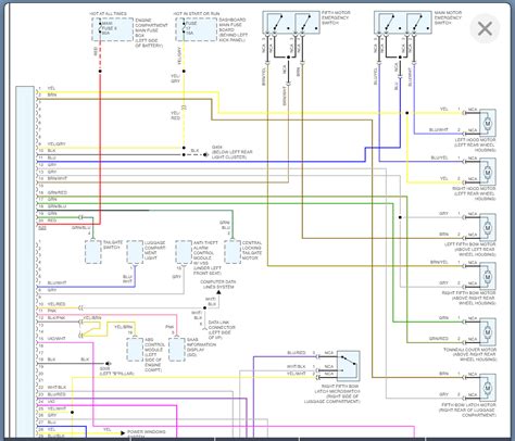Need Wiring Diegram For The Convertible Top Mine Will Not Work