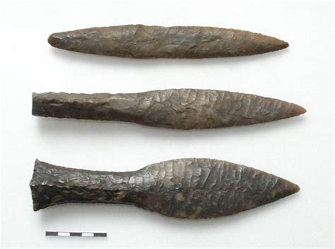 Late Neolithic Flint Daggers From Denmark National Museum Of Ireland