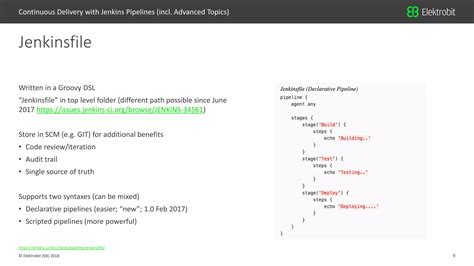 Continuous Delivery With Jenkins Pipelines Devdays PPT