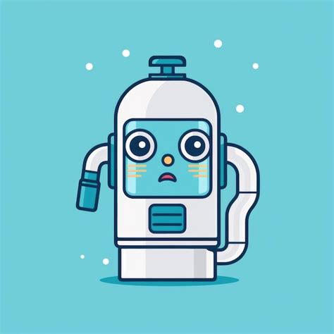 Premium Ai Image Nebulizer Mascot For A Company Logo Generative Ai