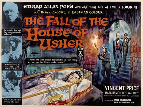 House Of Usher 1960 Horror Film Reviews Movies And Mania