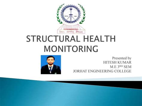 Structural Health Monitoring Presentation Ppt