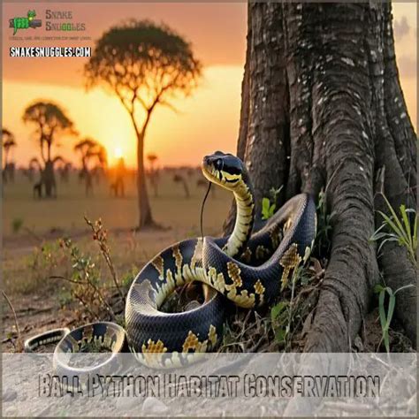 Ball Python Natural Habitat Secrets Of African Serpent Survival