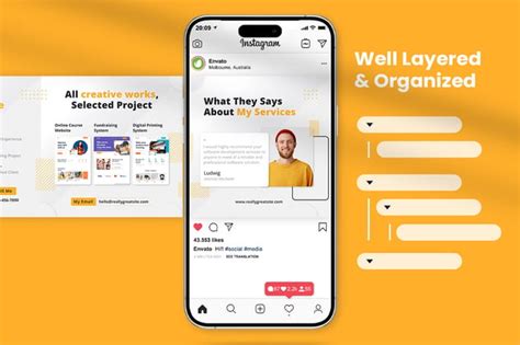 Software Developer Instagram Carousel Design Template Place