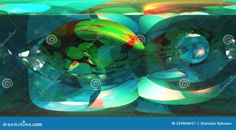 Abstract Background In The Form Of Chaotic Polygons Hdri Stock Illustration Illustration Of