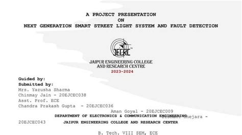 Smart Lighting Using Iot Pptx Computer Peripherals Computing