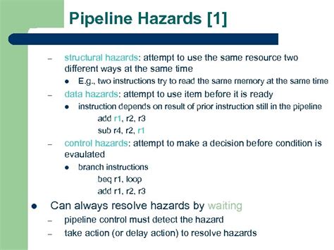 Enhancing Performance With Pipelining Slides Developed By Rami