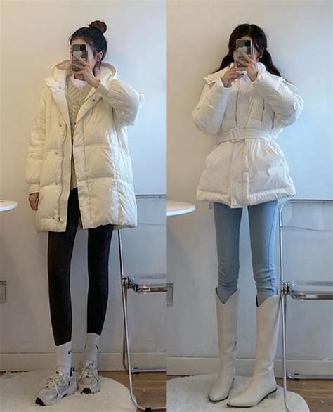 白色羽绒服配什么颜色的内搭 白色羽绒服内搭什么颜色的衣服好看2配图网