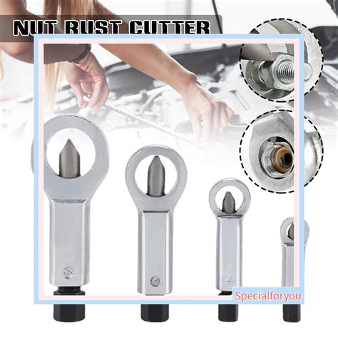 Rusty Nuts Splitter Spanner Rust Resistant Damaged Nuts Splitter Remover Steel Wrench Nuts