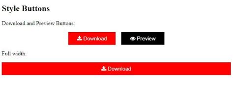 Download Preview Buttons For Website