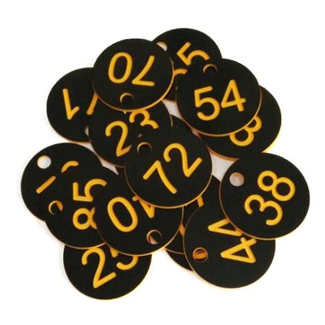 Numbered Tags Label Tags Clothes Coat Hanger Office Index Supply 1 100