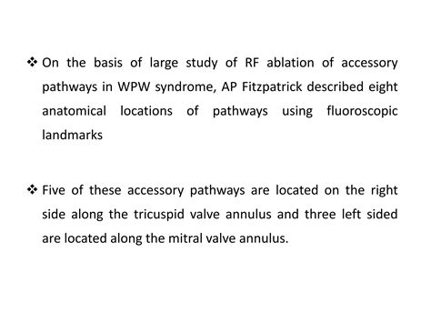 Localization Of Wpw Accessory Pathway By Surface Ecg Pptx