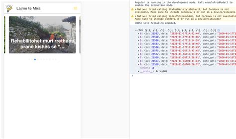NgFor Won T Bind Data From Call If It Is Recieved After The Pages