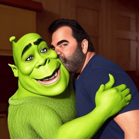 Billy Mays Kust Shrek · Creative Fabrica