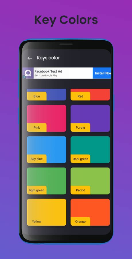 Neon Led Keyboard Rgb And Emoji Ads Implemented By Fobiapps Codecanyon